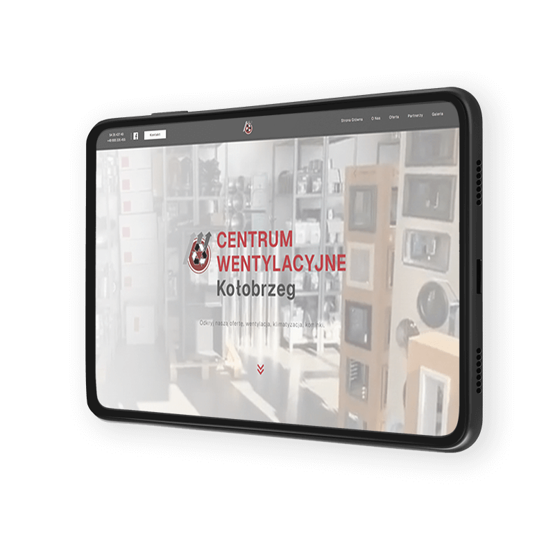 Centrum Wentylacyjne Kołobrzeg | by: Zygan Design